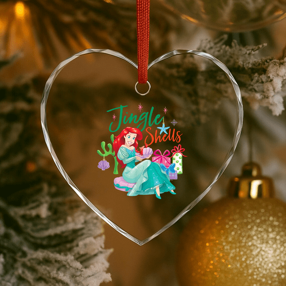 Zeny Decor Disney Princess Chris.Tmas Jingle Shells Little Mermaid ...
