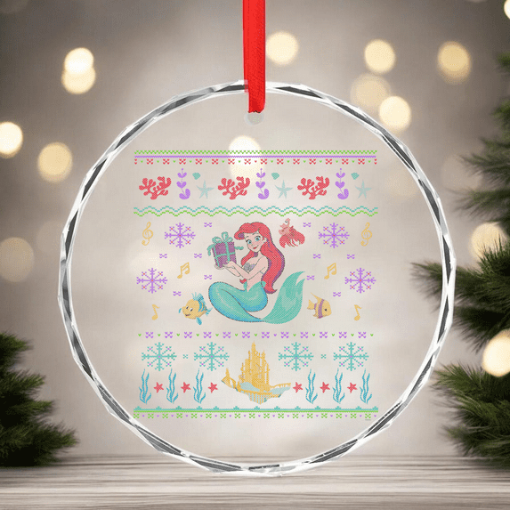 Zeny Decor Disney Princess The Little Mermaid Ariel Chris.Tmas Ornament ...