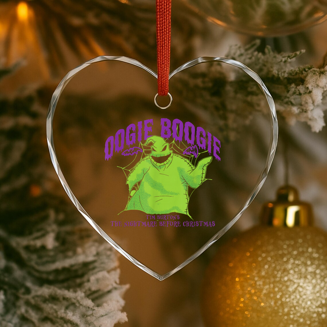 Zeny Decor Disney The Nightmare Before Chris.Tmas Oogie Boogie Poster ...