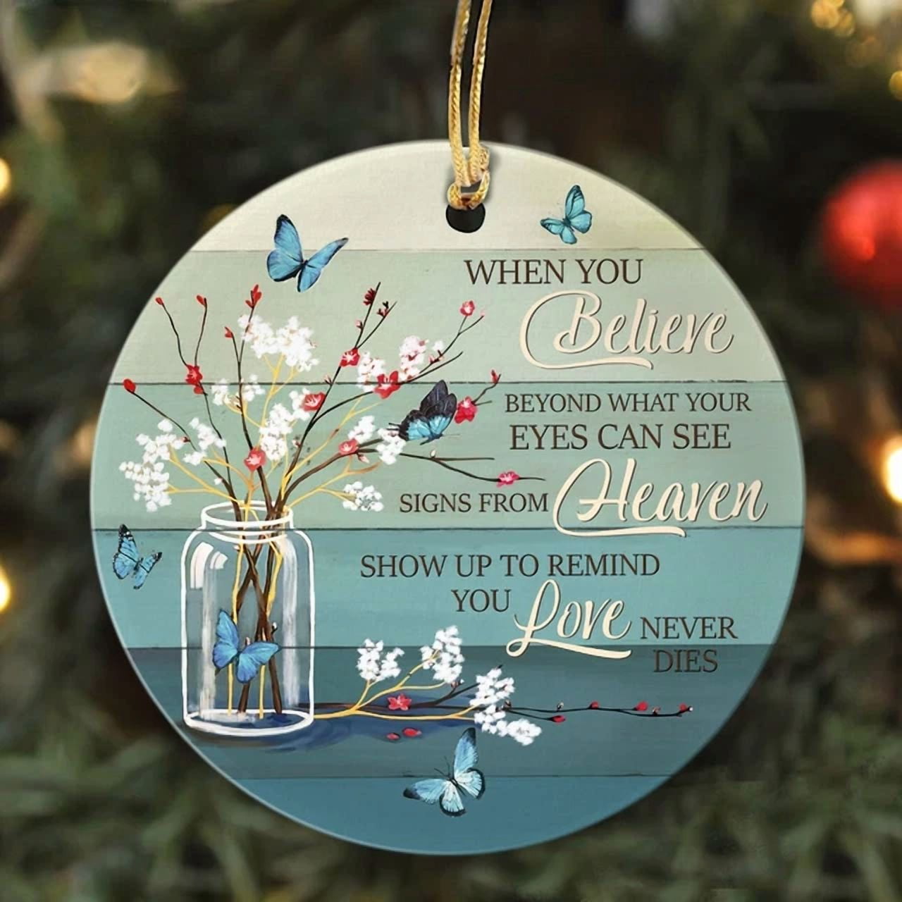 Zeny Decor Heaven - Signs From Heaven Show Up To Remind You Love Never ...