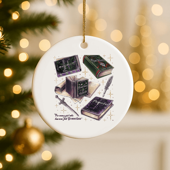 Zeny Decor Powerless Series Lauren Roberts Ornament, Kai Azer & Paedyn Gray Ornament, Fantasy ...