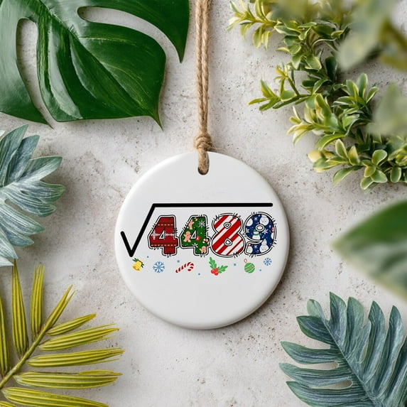 Zeny Decor Six Seven Brainrot Chris.tmas 2025 Ornament, Funny Gen Z Alpha Chris.tmas Gift 2025 ...