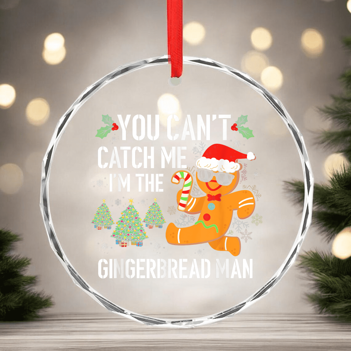 Zeny Decor You Can'T Catch Me I'M The Gingerbread Man Chris.Tmas ...