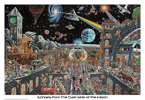 Zeny Echoes From The Darkside Of The Moon Tom Masse Poster UNFRAMED ...