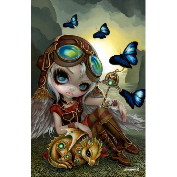 Zeny Strangeling Clockwork Dragonling Poster UNFRAMED PAPER POSTER ...