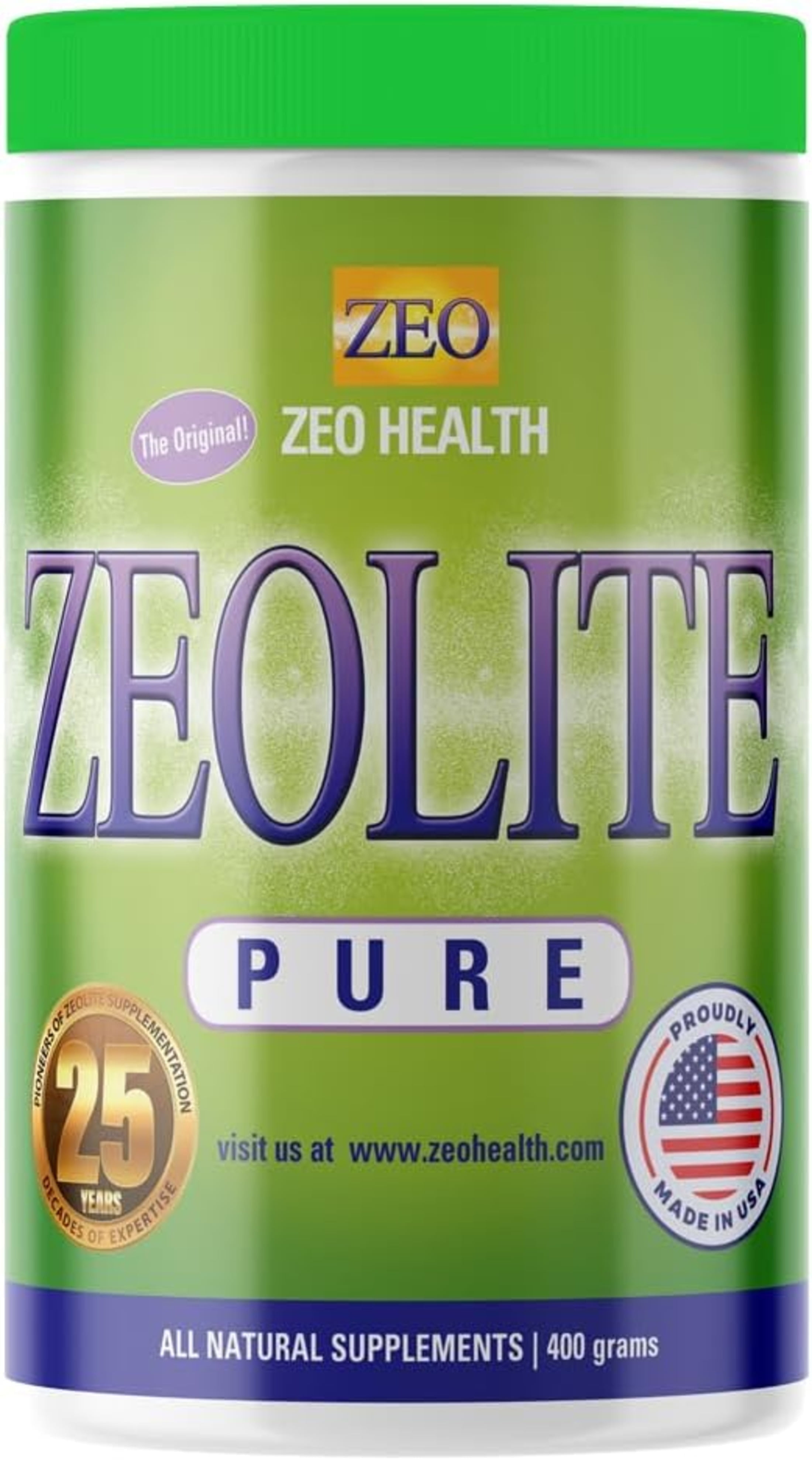 Free Shipping! Zeo Health Zeolite Pure 400g Mineral Detox Cleanse Supports Gut Health Energy ...