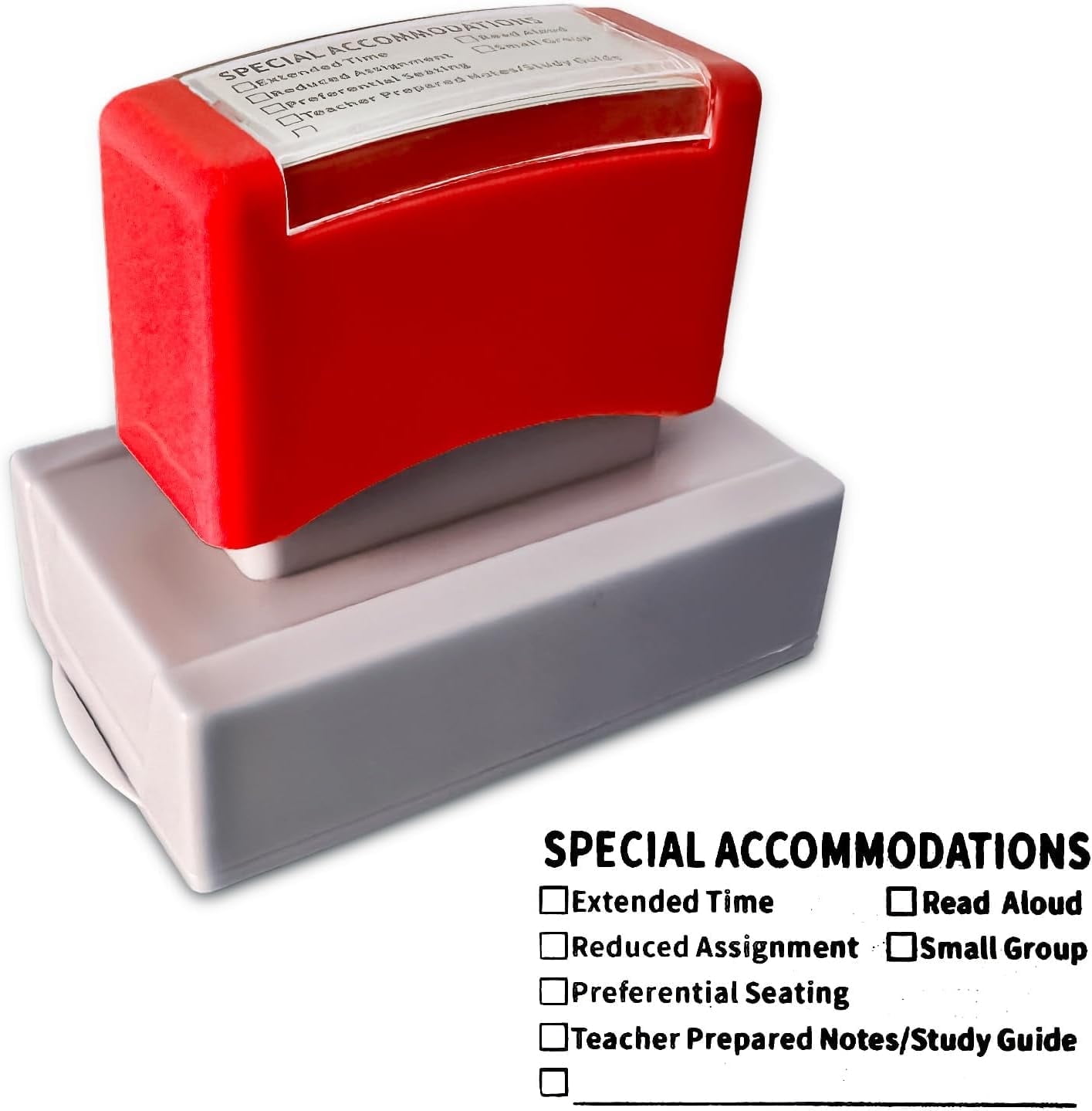 Zeokiar Back to School Must-Have: Special Accommodations Self Inking ...