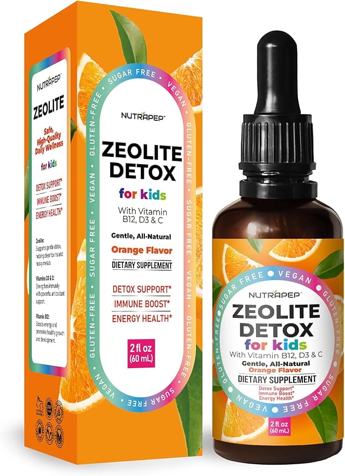Zeolite Detox for Kids - Gentle Micronized Clinoptilolite Supplement ...