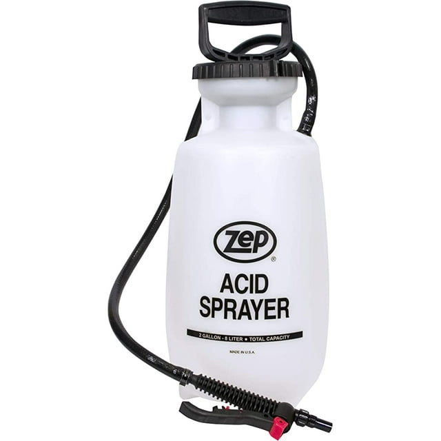 Zep Acid Sprayer - 2 Gallon (Each) - 783101- Industrial Grade Chemical ...