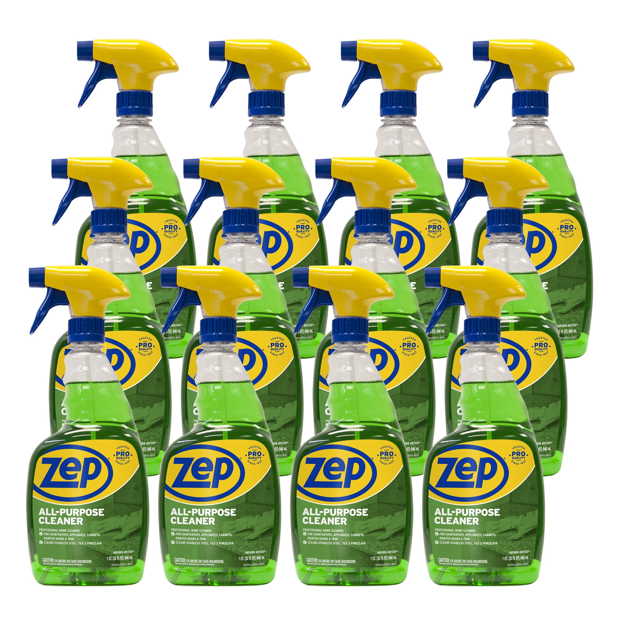 Zep All-Purpose Cleaner and Degreaser - 32 Ounce (Case of 12) - ZUALL32 ...