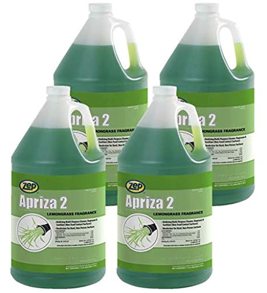 Zep Apriza 2 Multi-Purpose Cleaner - 1 Gallon (Case of 4) 125124 ...