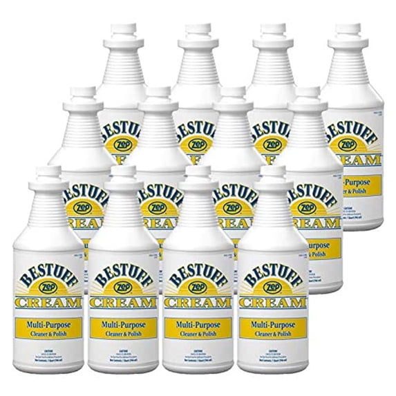 Zep Bestuff Multi-Purpose Cleaner/Polish Cream - 32 Oz, Case of 12 ...
