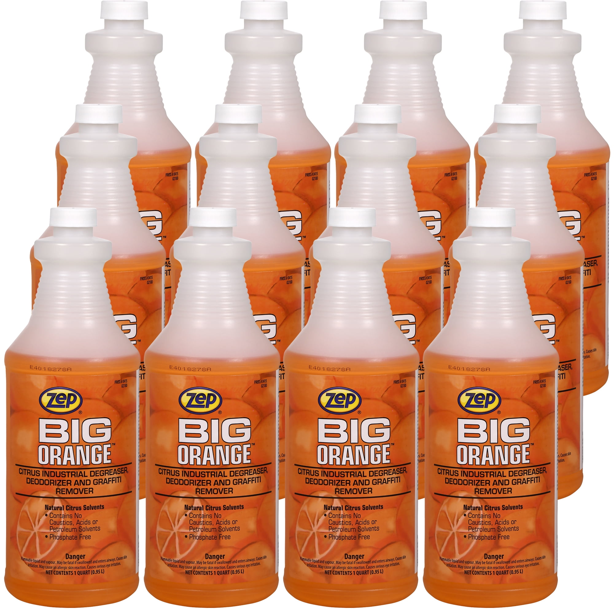 Zep Big Orange Citrus Solvent Degreaser - 32 Ounce (Case of 12) 41501 ...