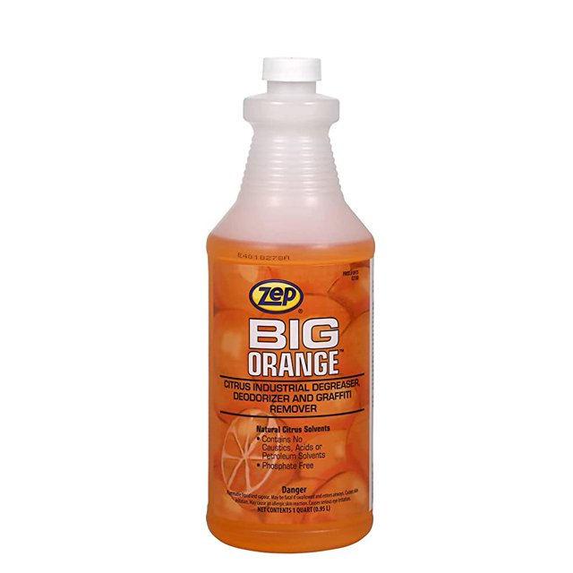 Zep Big Orange Liquid Citrus Solvent Degreaser - 32 oz. (Case of 12 ...