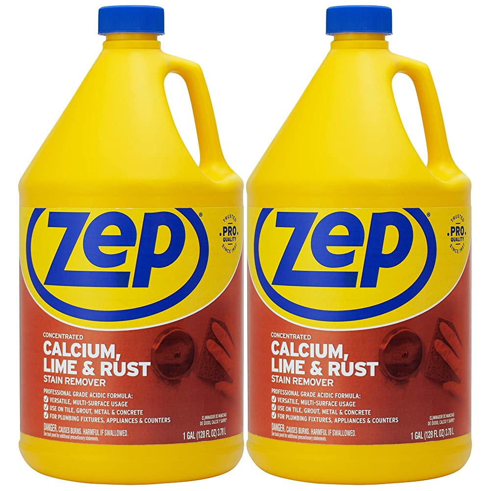 Zep Calcium, Lime and Rust Remover 128 oz ZUCAL (Pack of 2) - Walmart.com