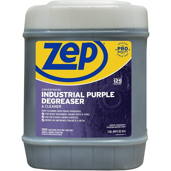 Zep Industrial Purple Cleaner And Degreaser