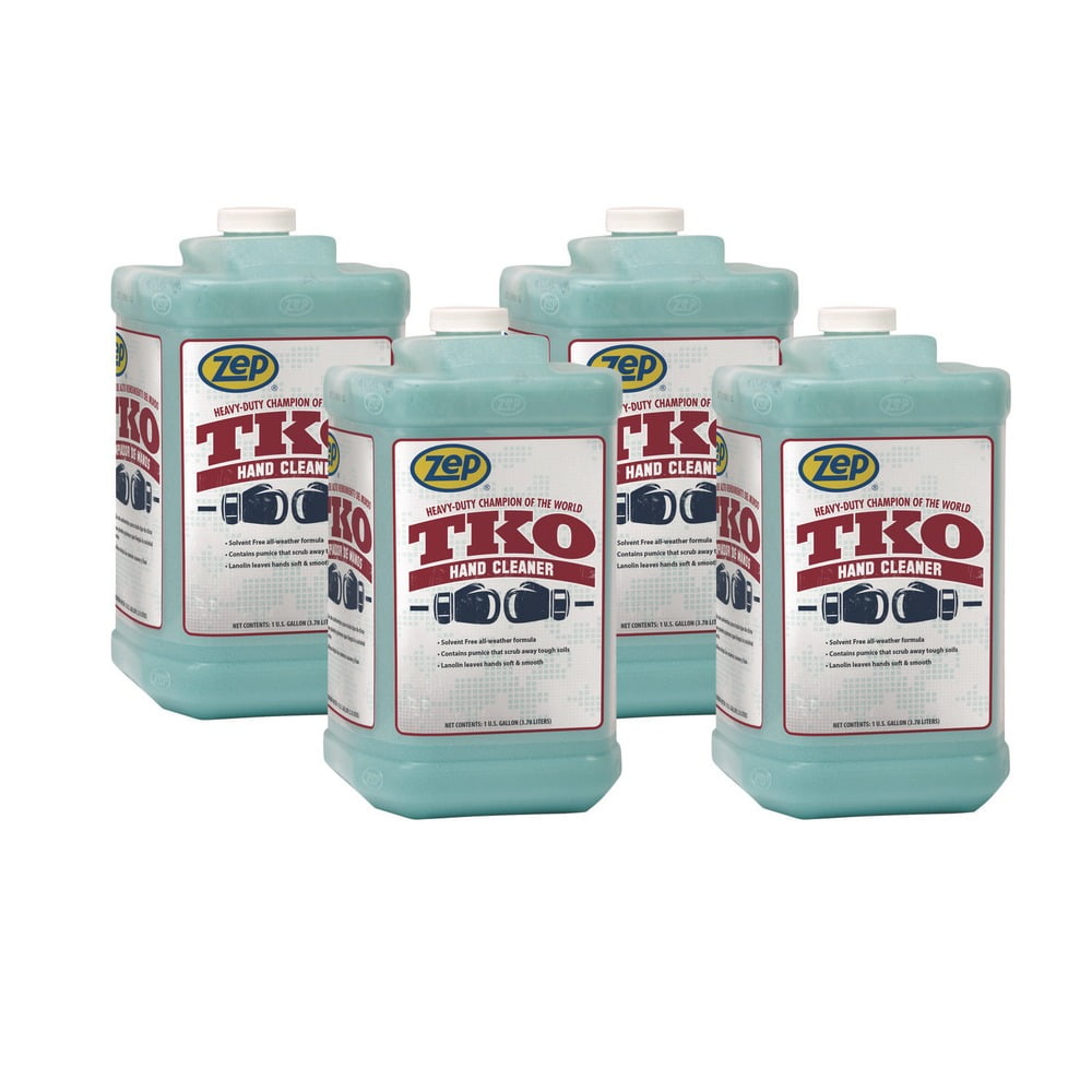 Zep Commercial, ZPER54824CT, TKO Hand Cleaner, 4 / Carton, Opaque,Blue ...