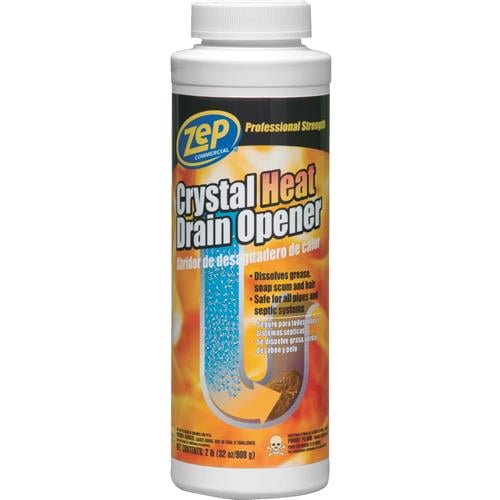 Zep Crystal Heat Drain Opener CRYSTL, Each - Walmart.com