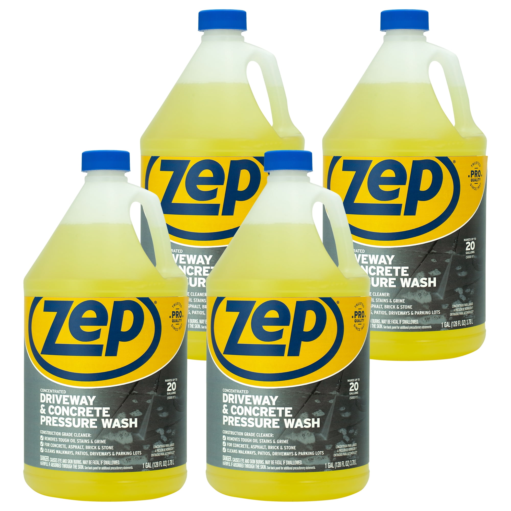 Zep Driveway Cleaner 4pk - Surface scrubbers for janitorial - Walmart ...