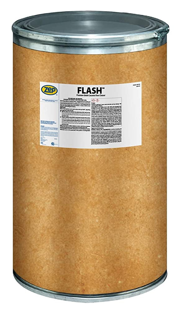 Zep Flash Powdered Concrete Floor Cleaner - 125lb (Case of 1) 72342 ...