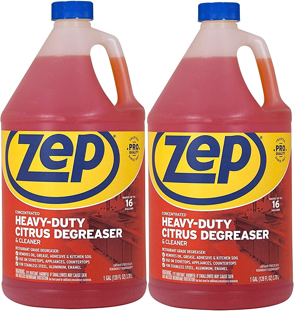 Zep Heavy-Duty Citrus Cleaner and Degreaser - ZUCIT128 - 1 Gallon(Case ...