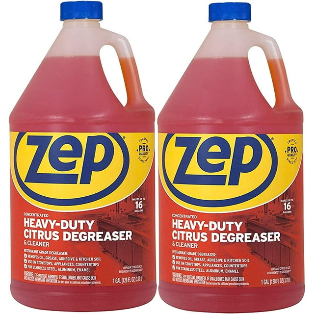 Zep Heavy-Duty Citrus Degreaser Refill - 1 Gallon (Case of 2) ZUCIT128 ...