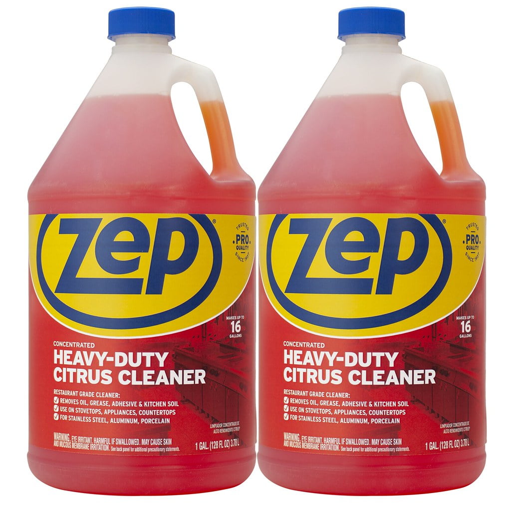 Zep Heavy-Duty Citrus Degreaser Refill - 1 Gallon (Case of 2) ZUCIT128 ...