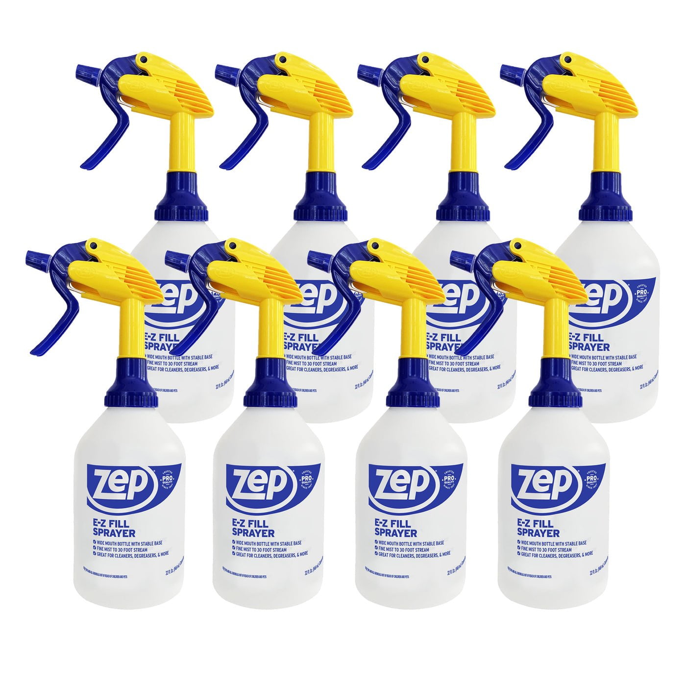 Zep E-Z Fill Professional Sprayer - 32 oz (Case of 8) - U43008 - Wide ...