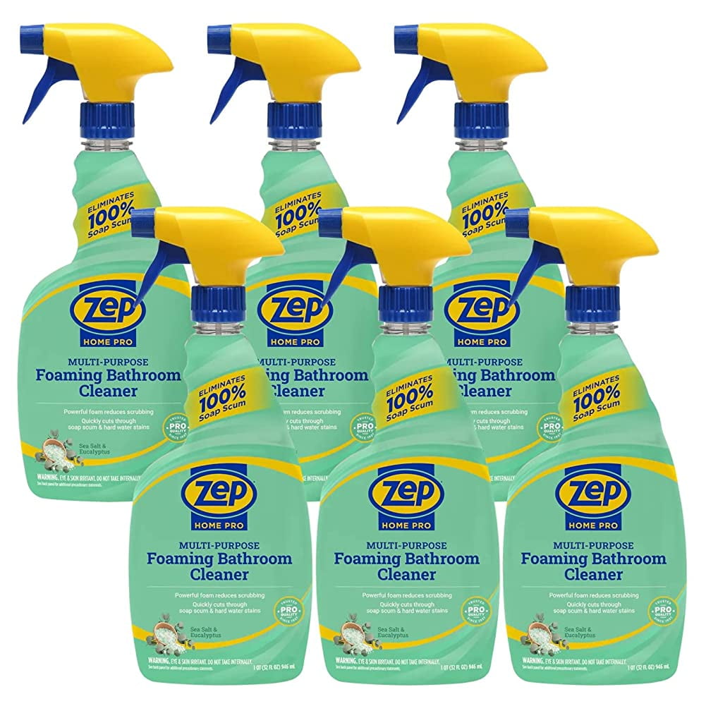 Zep Home Pro Foaming Bathroom Cleaner, 32 Oz. - Family Friendly ...