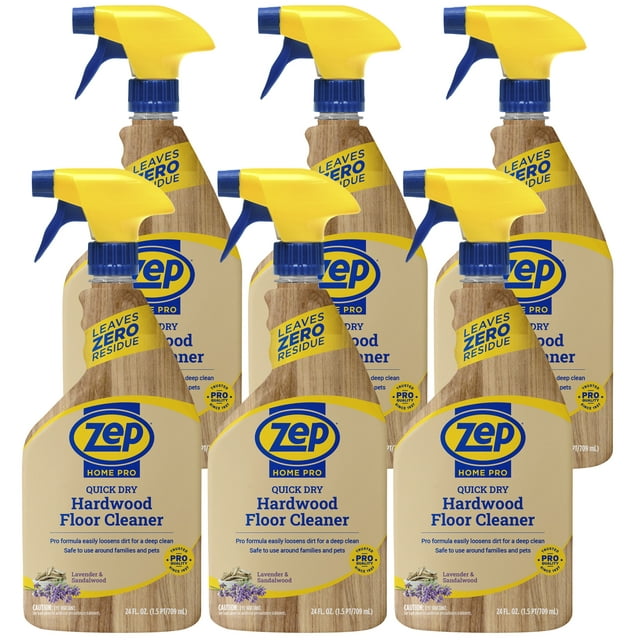 Zep Home Pro Quick Dry Hardwood Floor Cleaner - 24 Fl. Oz. - R49906 ...
