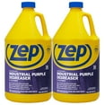 Zep Industrial Purple Cleaner, Heavy Duty Degreaser, 1 Gallon, 2-Pack, For Engines, Concrete ...