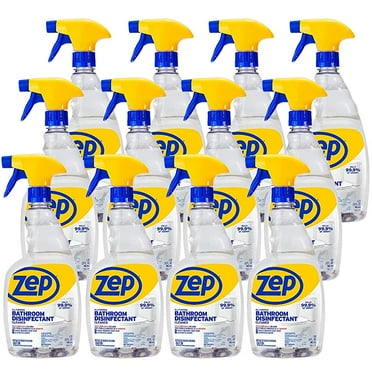 Zep Quick Clean Antibacterial Disinfectant Cleaner for House & Bathroom ...