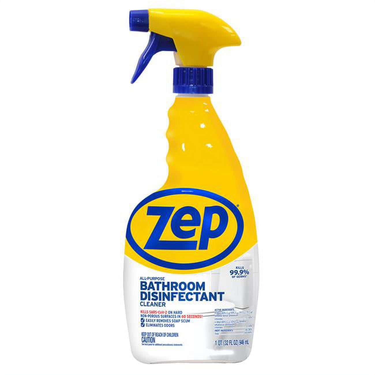 Zep RTU Peroxide Disinfectant & Cleaner 32 Oz ZUPRXDC32 (Case of 12 ...