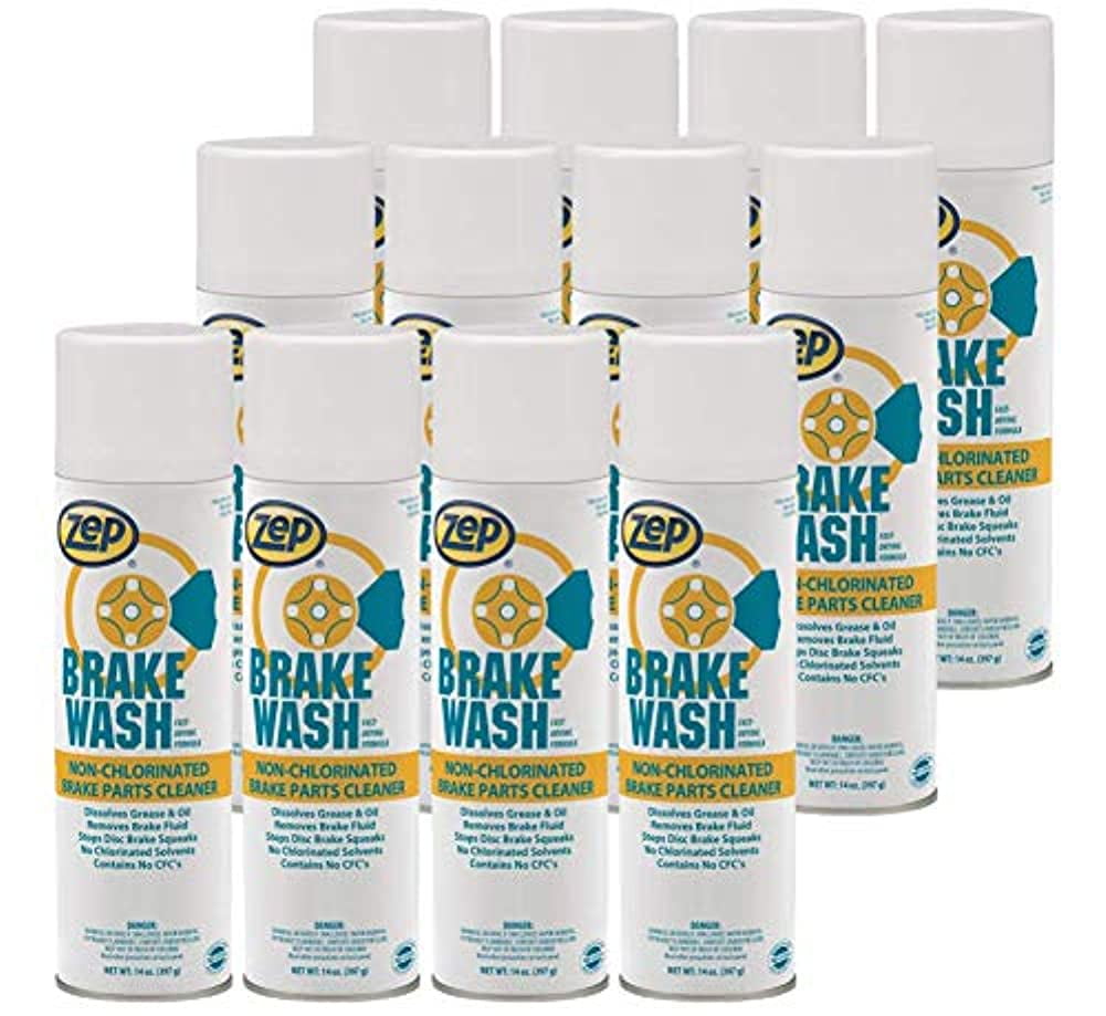 Zep Non-Chlorinated Brake Wash 14 oz Aerosol 1049719 (Case of 12 ...