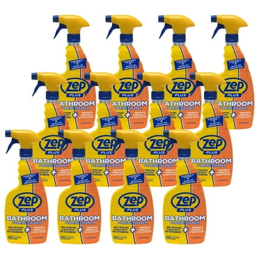 Zep Quick Clean Antibacterial Disinfectant Cleaner for House & Bathroom ...