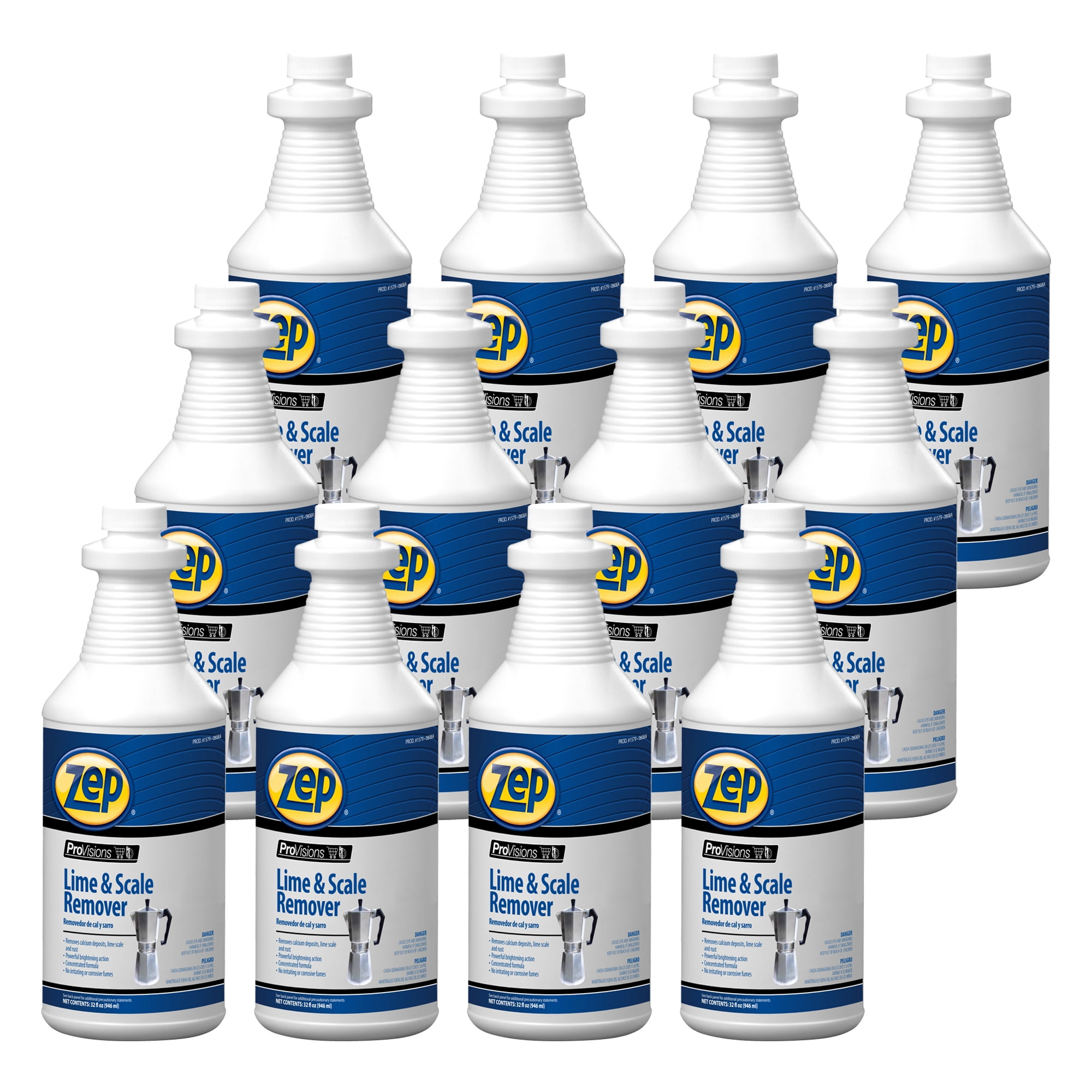 Zep ProVisions Lime & Scale Remover - 32 oz. (Case of 12) 157901 ...