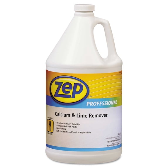 Zep Professional Neutral Calcium and Lime Remover, 1 Gallon Bottle -- 4 ...