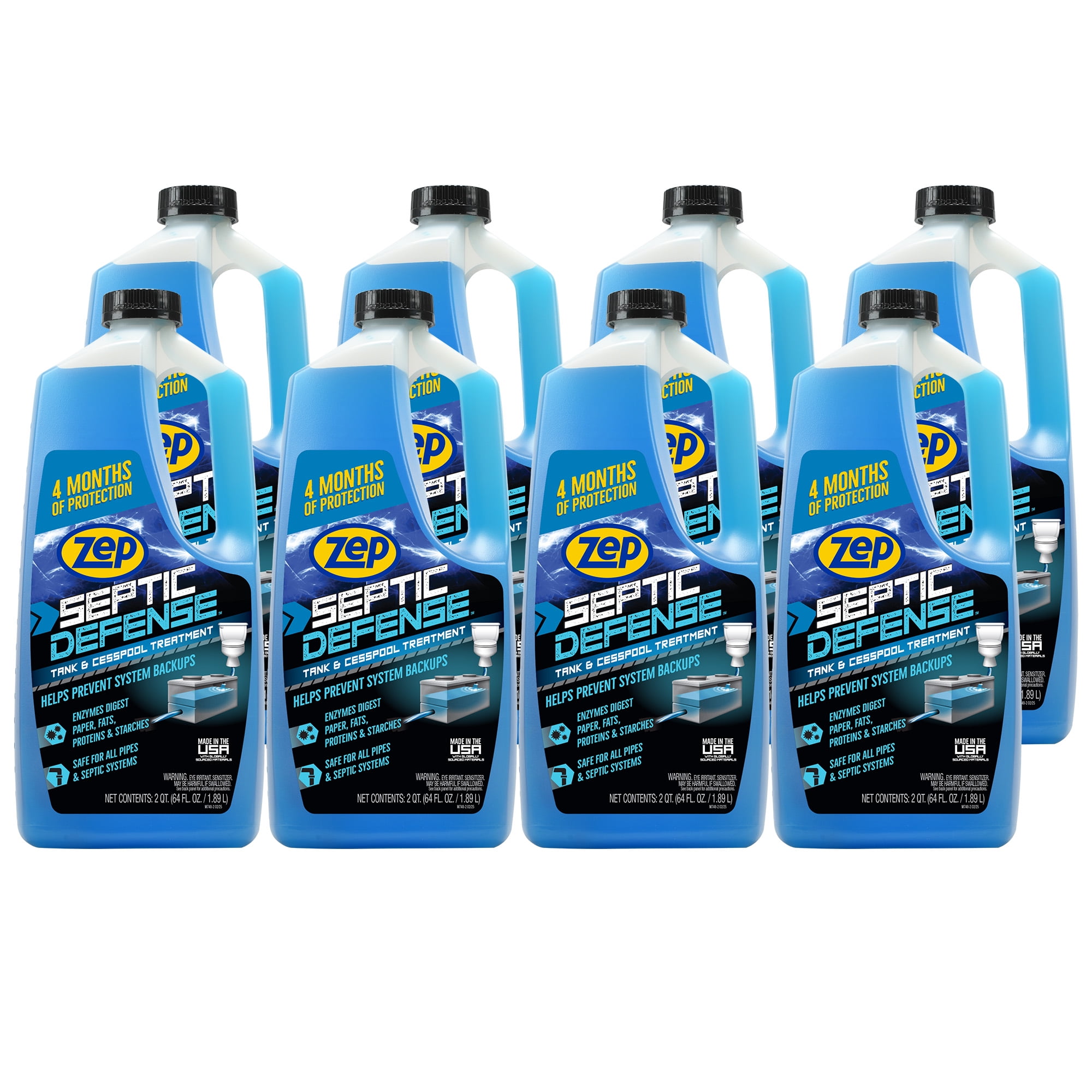 Zep Concentrated Septic System and Cesspool Cleaner - 64 Oz - ZLST648 ...