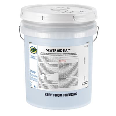 Zep Sewer Aid F.A. Alkaline Drain Opener - 40 Lbs (Each) - 167034- For ...