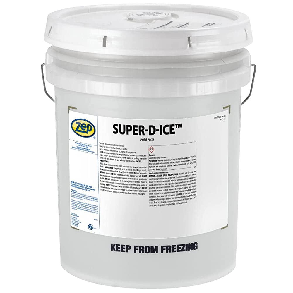 Zep Super Ice Melt All-Temperature Ice Melt - 1 Pail (149433) - Works ...