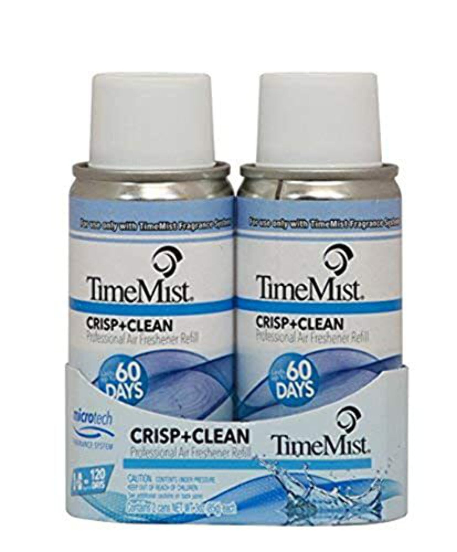 Zep TimeMist Crisp+Clean Refill (2-Pack) 3 Ounces TMFB32PK - Walmart.com