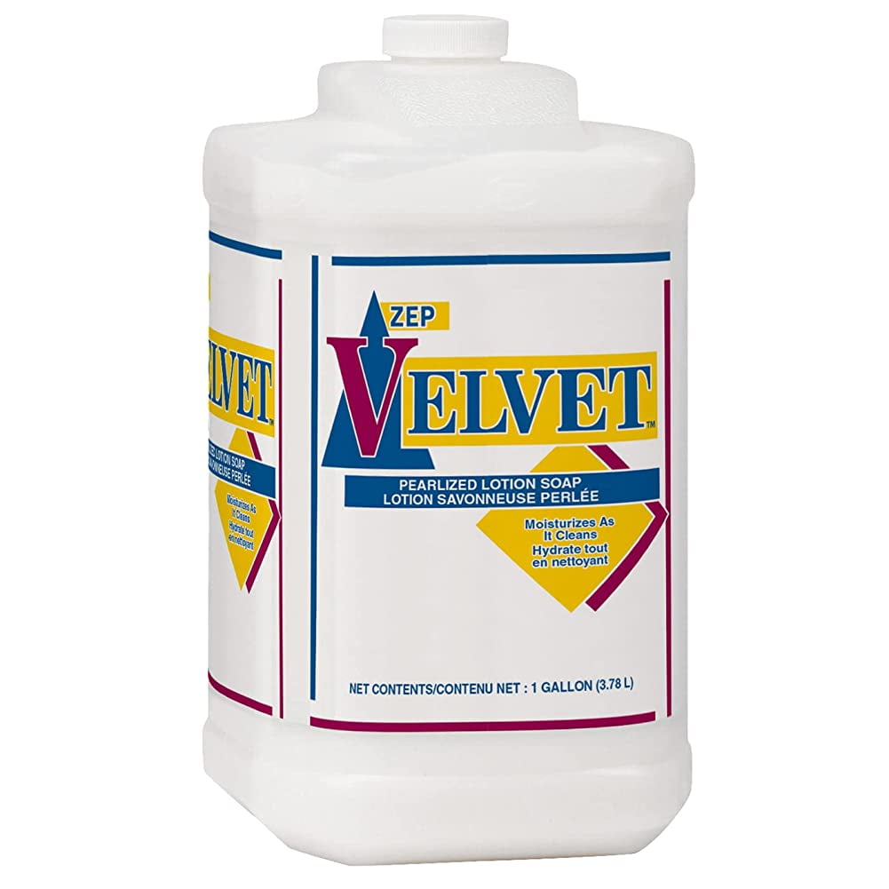 Zep Velvet Pearlized Lotion Soap - 1 Gallon (Case of 4) 95824 ...