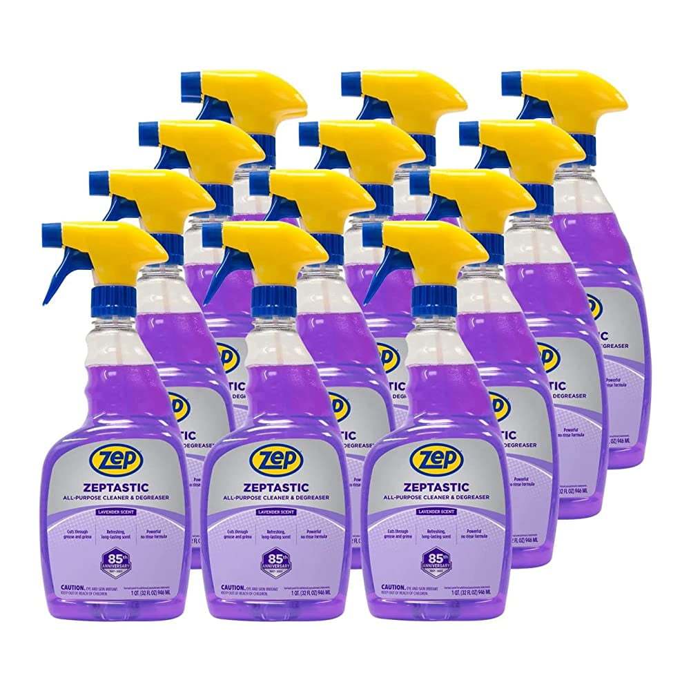 Zep Zeptastic All-Purpose Cleaner and Degreaser - 32 oz (Case of 12 ...