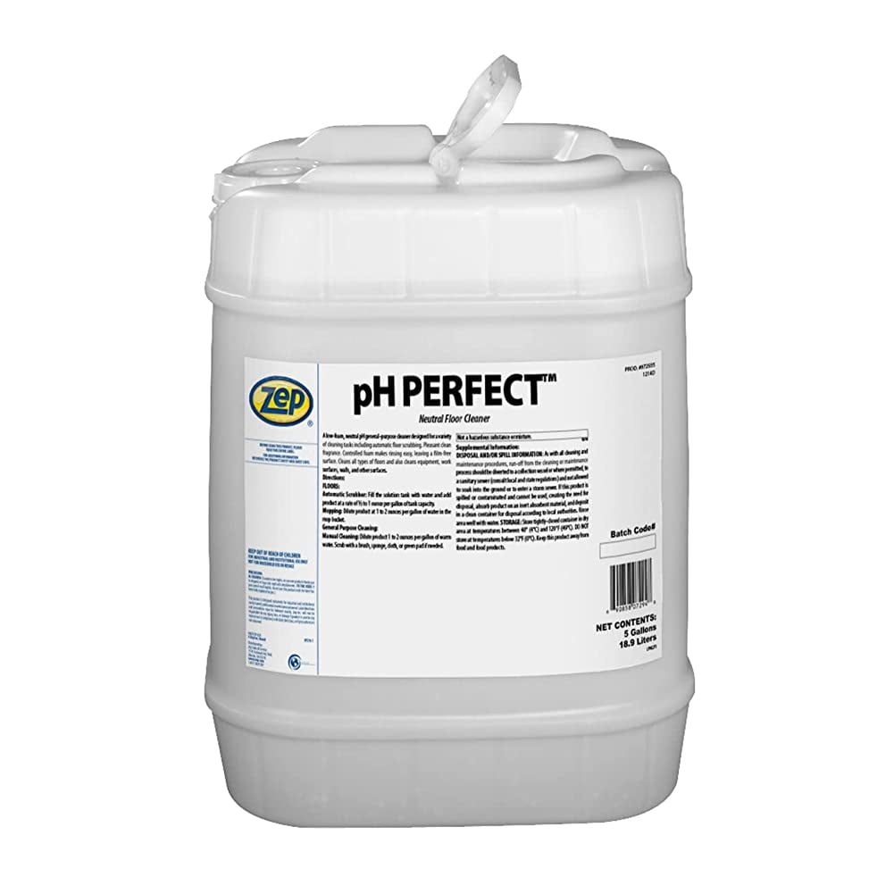 Free Shipping! Zep pH Perfect Neutral Floor Cleaner - 5 Gallon (Case of ...