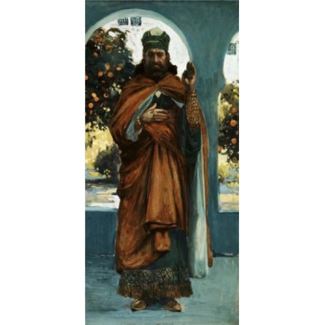 Zephaniah James J. Tissot 1836-1902 French Jewish Museum New York Poster Print - Walmart.com