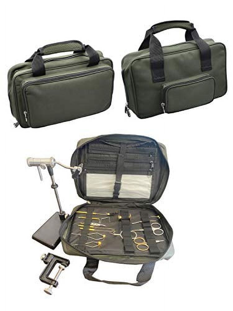 Zephr Travel Fly Tying Kit w/Travel Bag for Fly Tying or Tying Flies ...