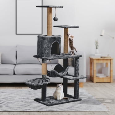 Pet Life ® 'Climber-Tree' Play-Active Travel Collapsible Lightweight ...
