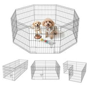 Portable Pet Playpen, Dog/Cat Playpen Foldable Pet Exercise Pen Tents ...