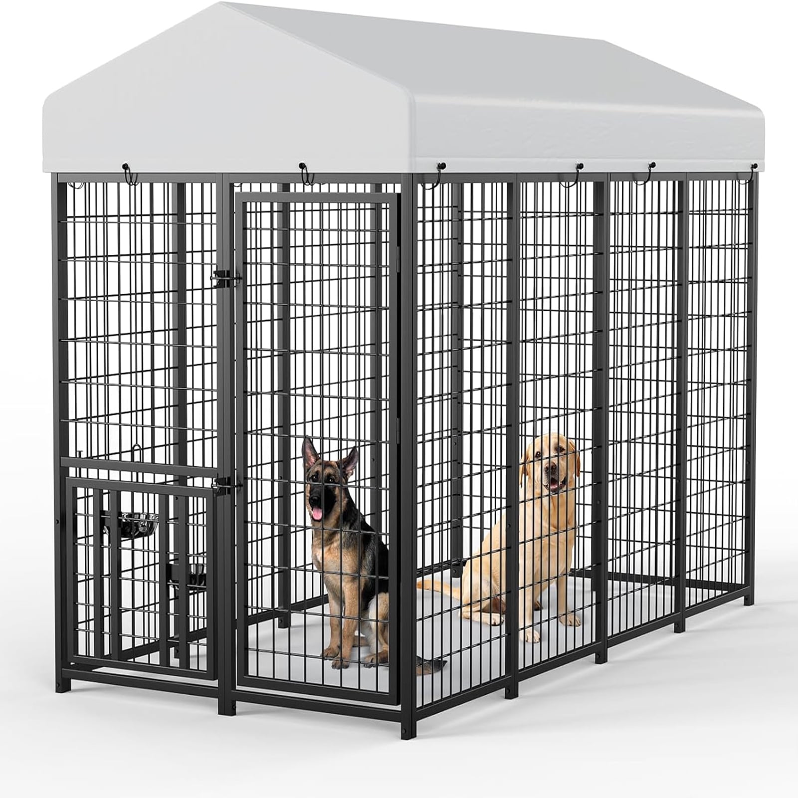 ZephyPaws Large Dog Kennel Outdoor,Pet Pens Dogs Run Enclosure Animal ...