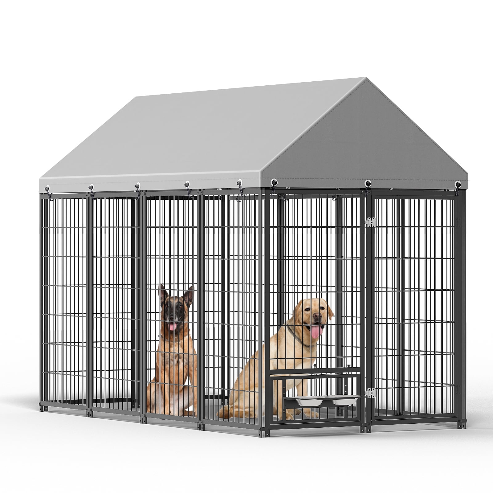 ZephyPaws Large Dog Kennel Outdoor,Pet Pens Dogs Run Enclosure Animal ...
